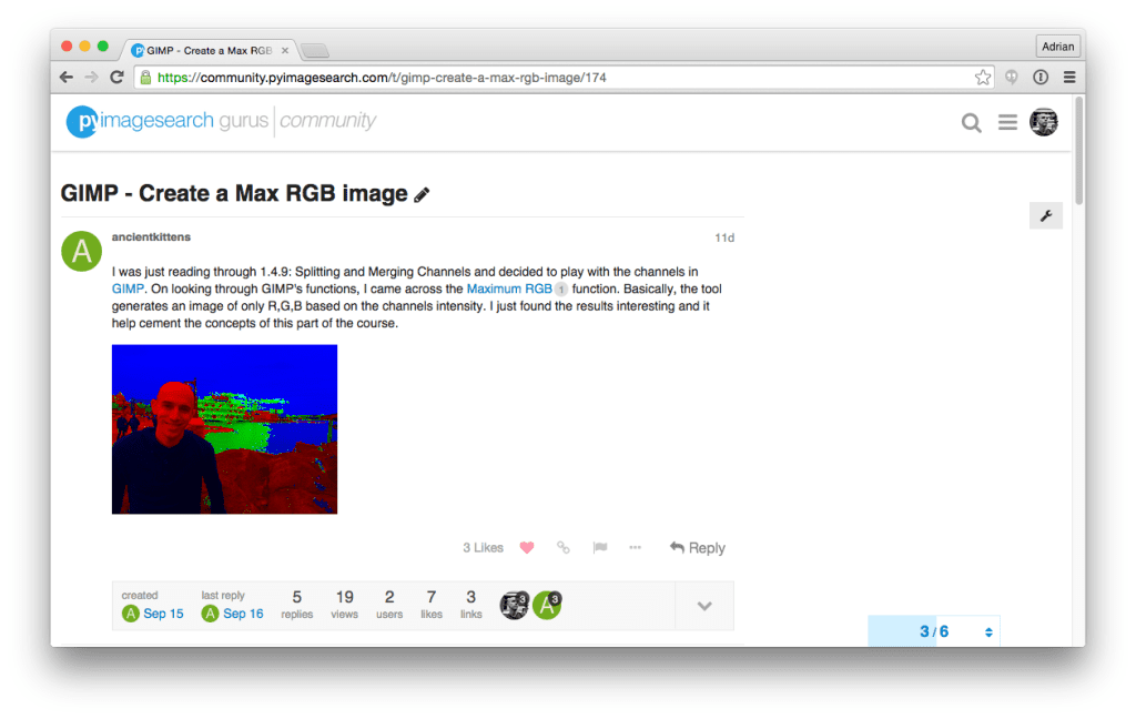 在OpenCV - PyImageSearch中实现最大RGB过滤器gydF4y2Ba