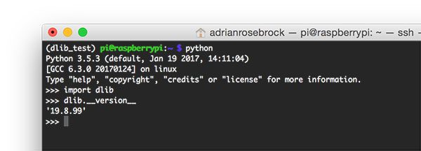 安装dlib(简单、完整的指南)- PyImageSearch